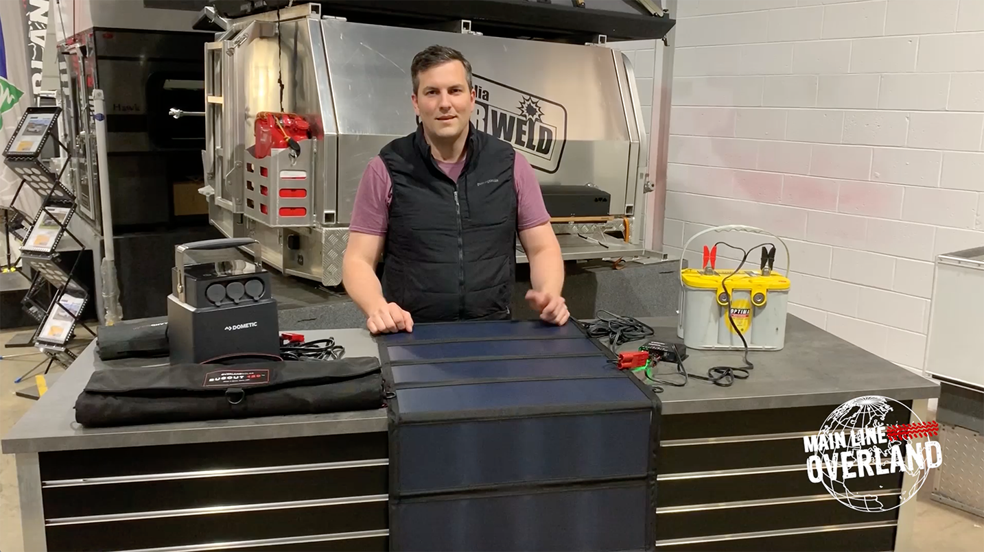 NEW Overland Solar 120W Bugout Panel & PLB40 Connectivity – Main Line ...