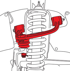 SPC Adjustable Upper Control Arms: FJ Cruiser, 03-Current 4Runner and ...